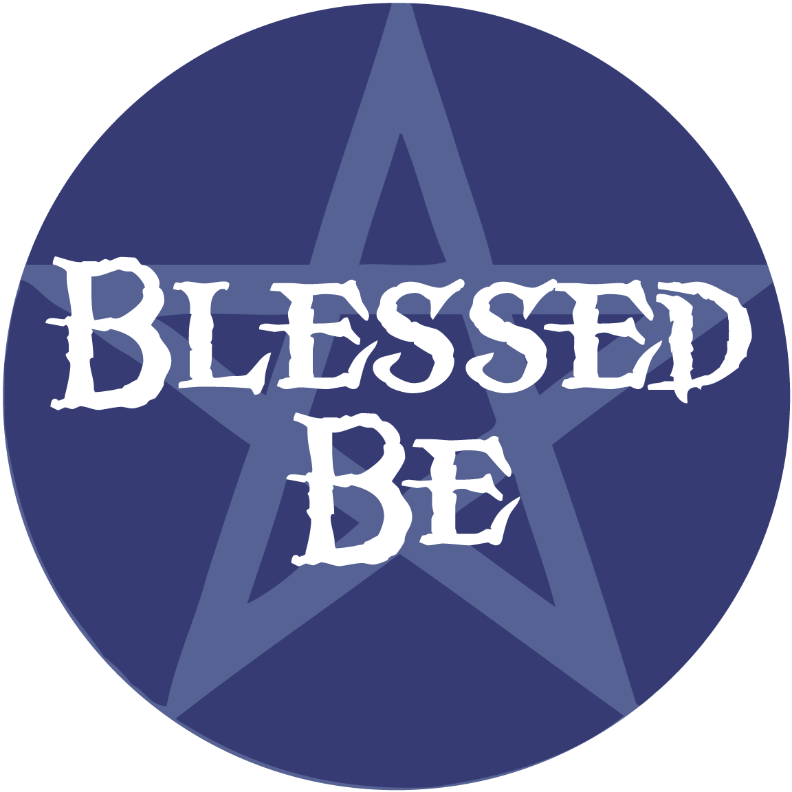 Blessed Be Button