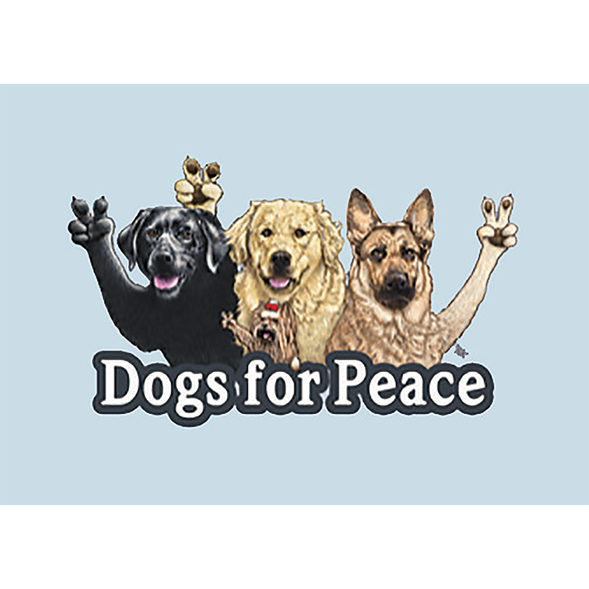 Dogs For Peace Magnet