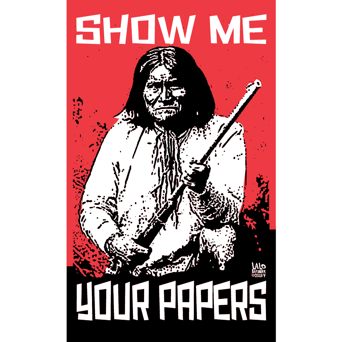 Show Me Papers Geronimo Sticker