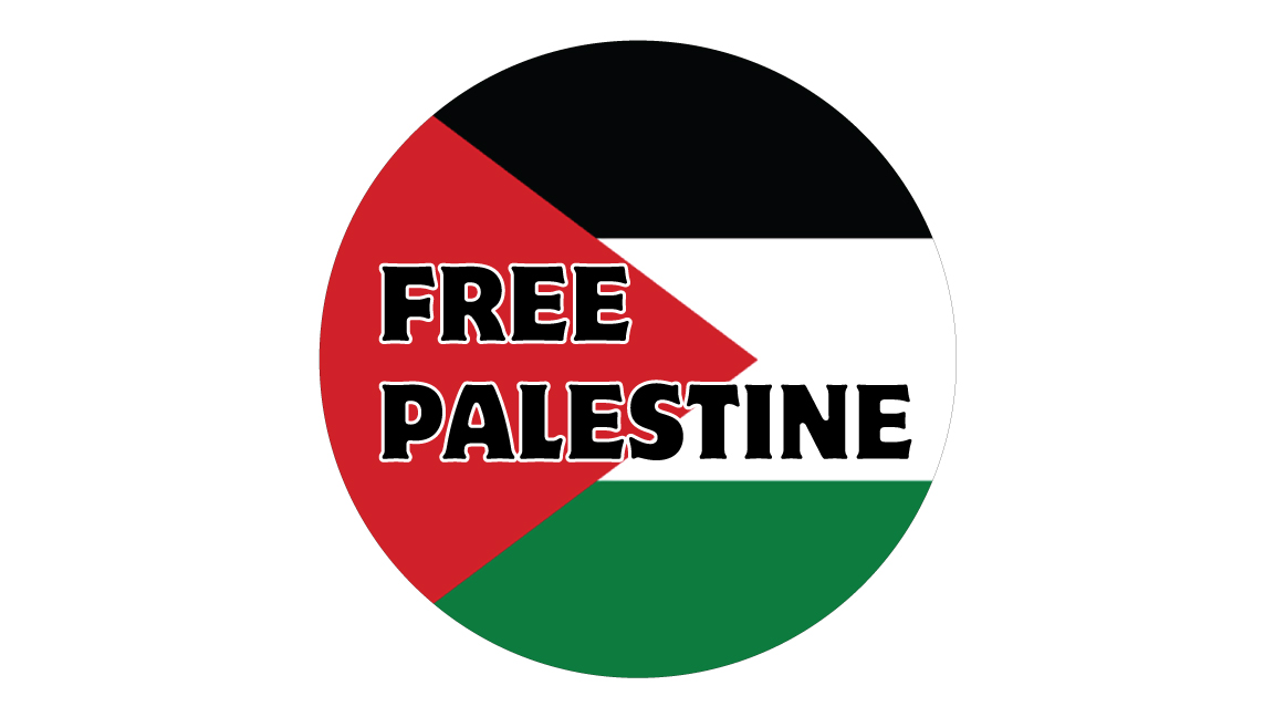Free Palestine Button