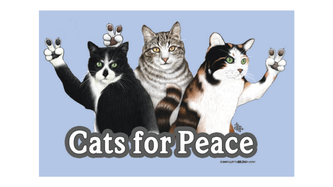 Cats For Peace Magnet