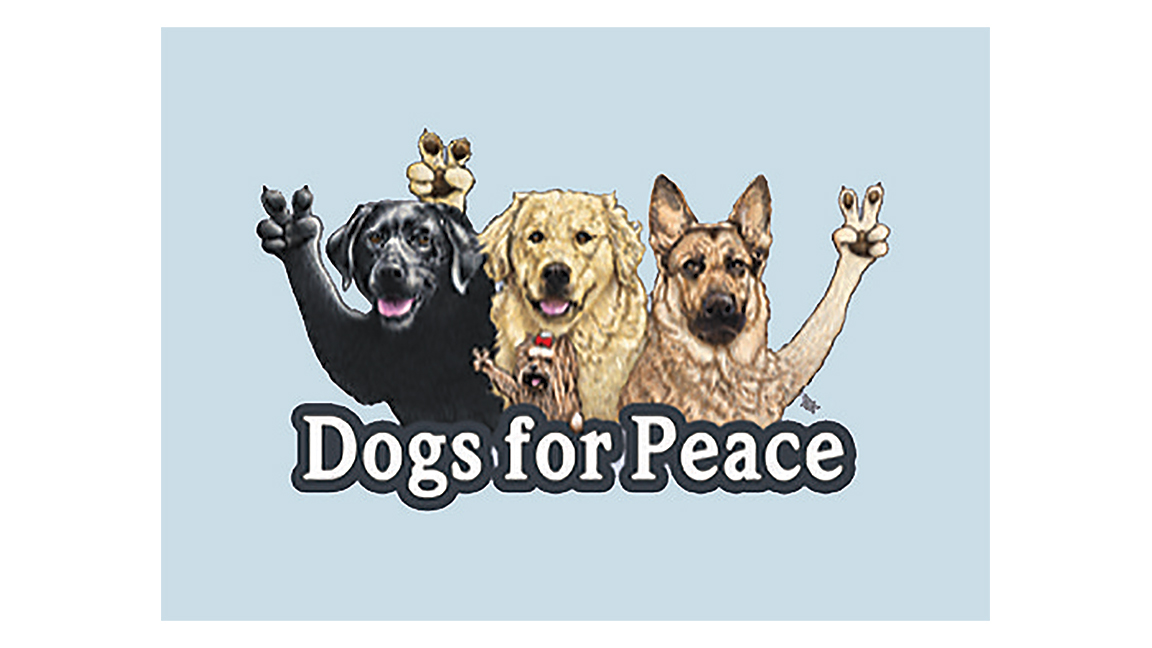 Dogs For Peace Magnet