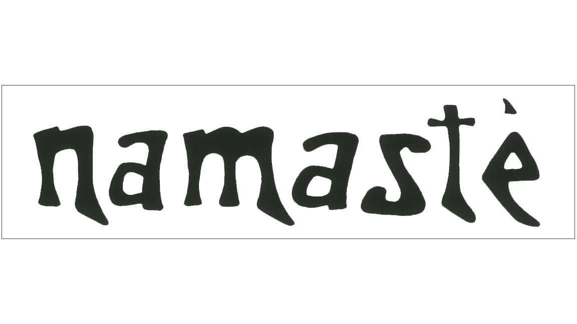Namaste Sticker