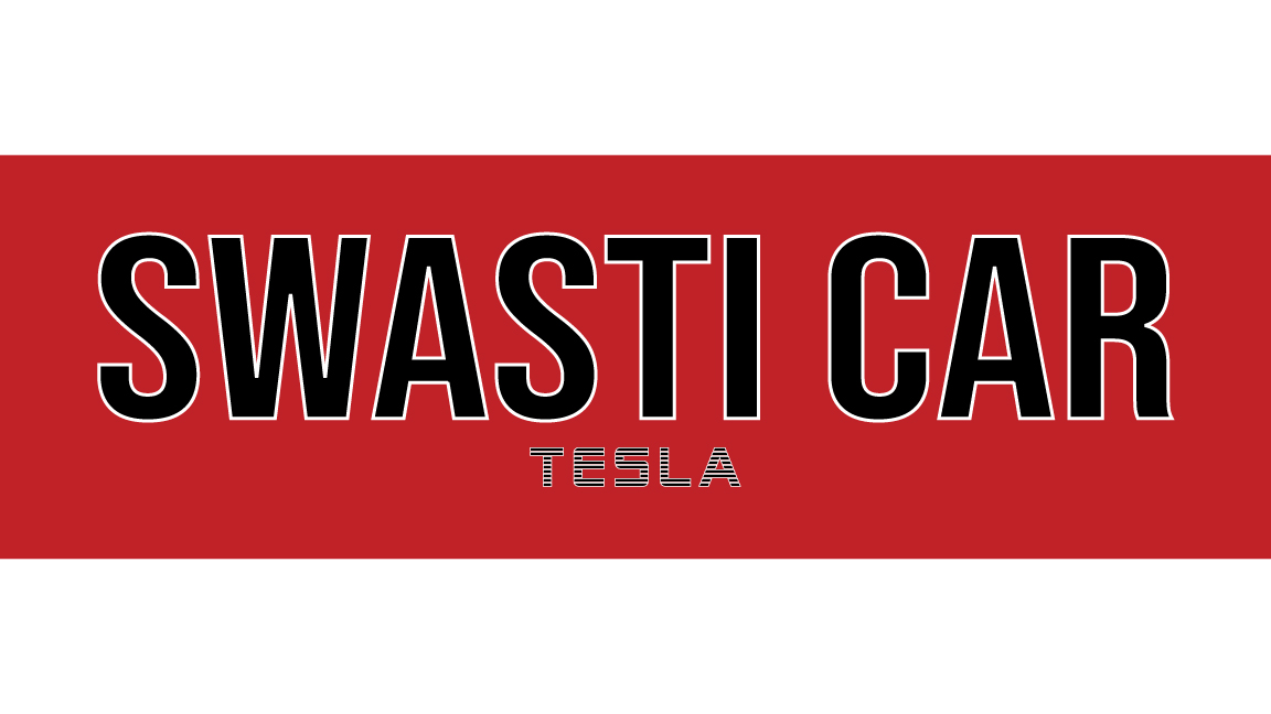 Swasti Car Tesla Sticker